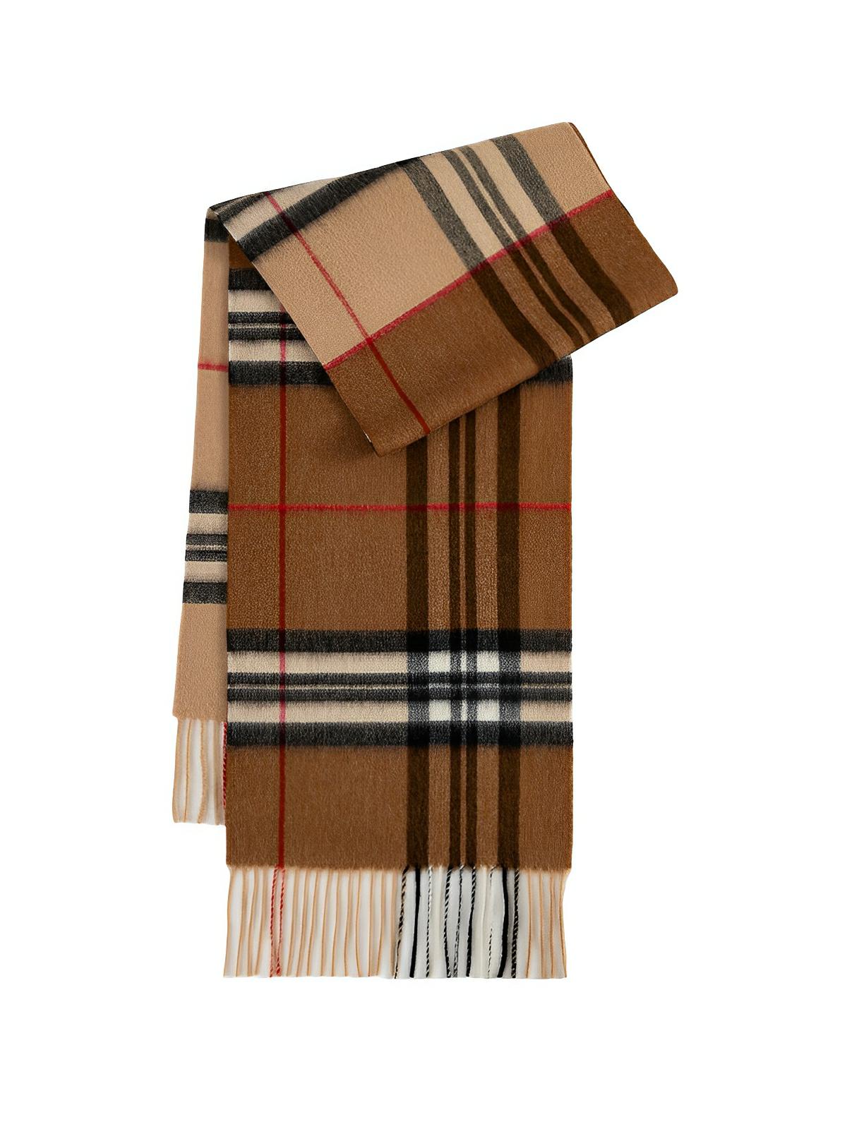 Scarf 100% sheep wool, checkered, warm and soft, unisex winter accesso